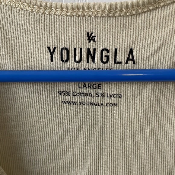 YoungLA | Shirts | Youngla Ribbed Mens Tank Top Large | Poshmark
